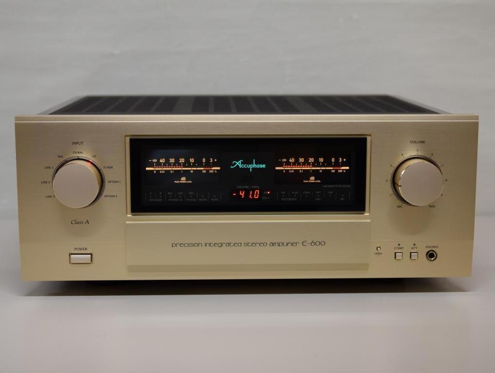 Accuphase ACCUPHASE E-600 CLASS A VOLLVERSTÄRKER PIA ,OVP , WIE NEU (7761815280 ...