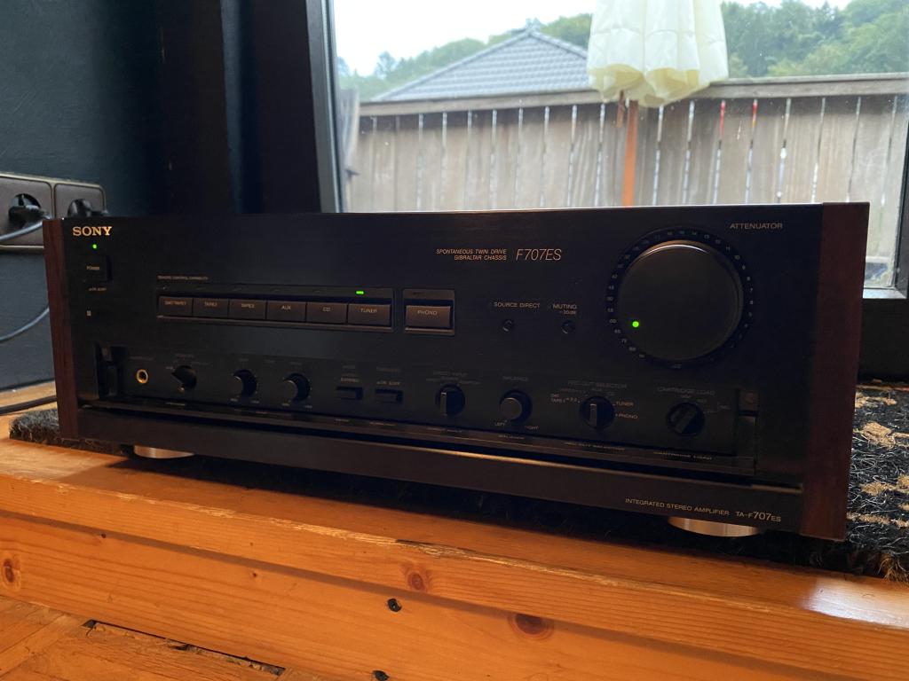 Sony TA F 707 ES 23 Kilo Bolide PHONO MM MC (7863388005) | Fully ...