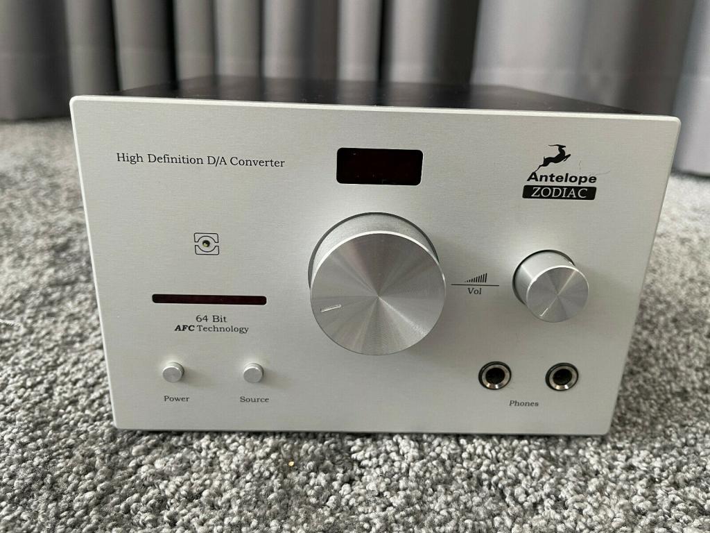 Antelope Antelope Zodiac DAC D/A Wandler in schwarz-silber (7866360134 ...