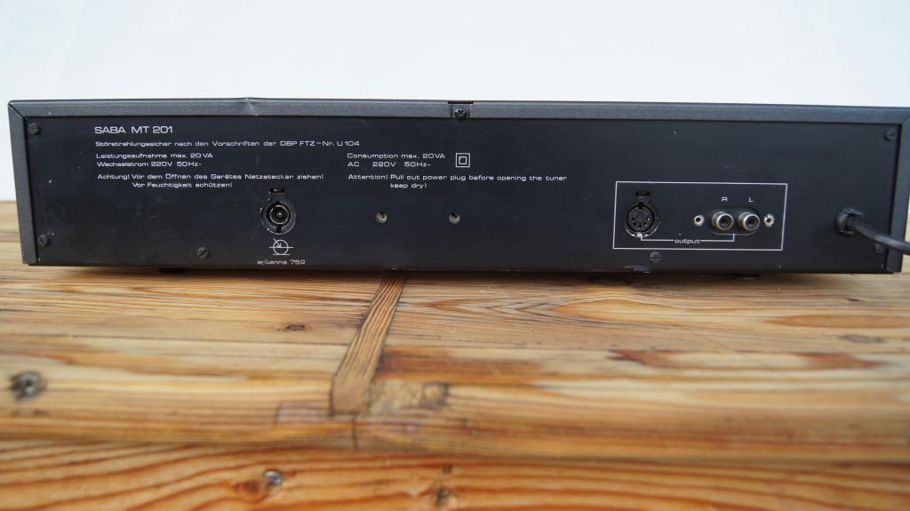 Saba MT-201 (8032747172) | Gebrauchtgerät | UKW Tuner | Angebot auf ...