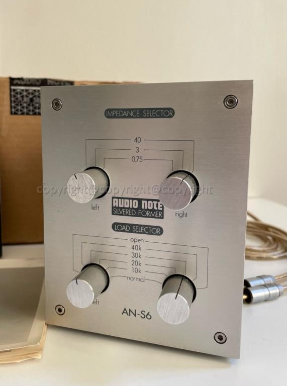 Audio Note Japan AN-S6 (8157842950) | Gebrauchtgerät | Phonoverstärker ...