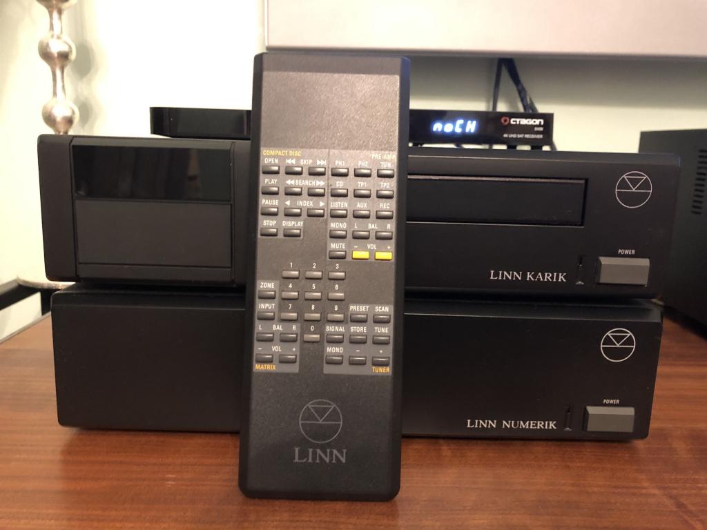 LINN ((VERKAUFT)) LINN KARIK CD Player + LINN NUMERIK DAC + LINN ...