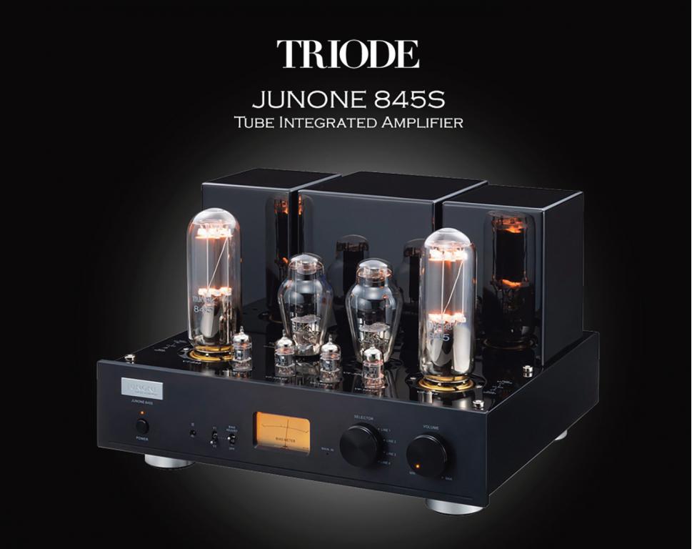 Triode Corp. Japan TRIODE JUNONE 845S INTEGRATED TUBE AMP, A CLASS, 2 x 22w (818608994 ...