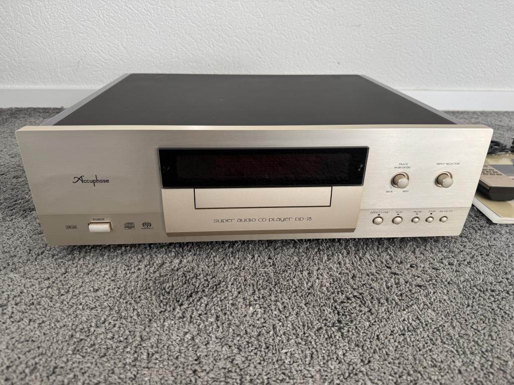Accuphase Accuphase DP-78 DP78 High End CD/SACD-Player P.I.A mit Digitalkarte (8193682885 ...