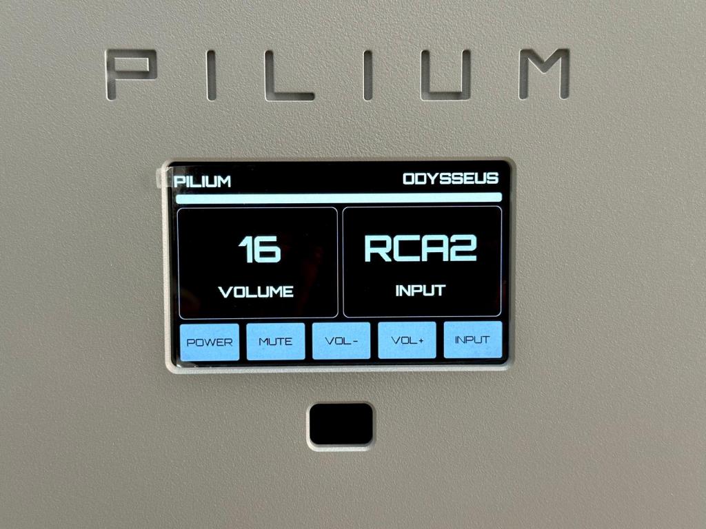 Pilium Audio Pilium Odysseus Integrated Amplifier – Divine Line MINT ...