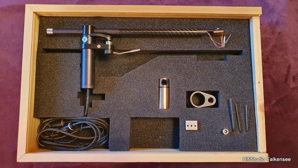 Schröder Tonarme Schröder CB effektive Länge 239,3mm Karbonfaser ...