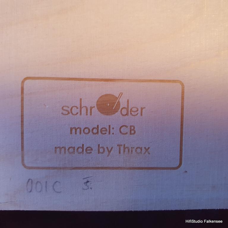 Schröder Tonarme Schröder CB effektive Länge 239,3mm Karbonfaser ...