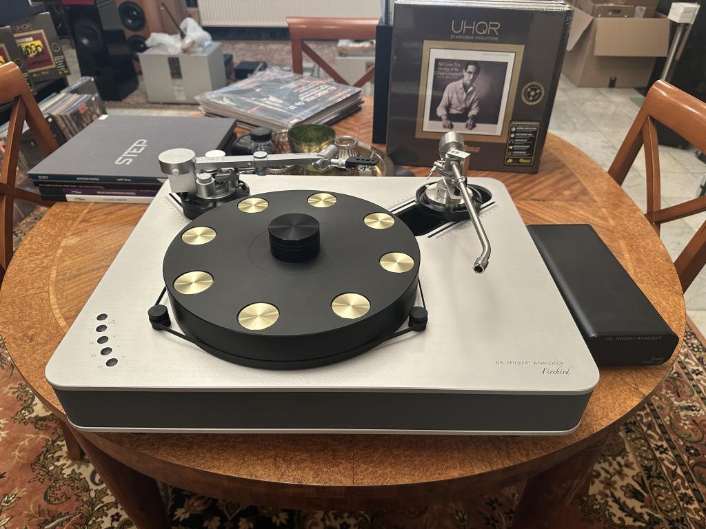 Dr. Feickert Firebird MKII Dynavector 507 MKII + Glanz 12 Zoll MH 124 S Einzelverkauf mgl ...