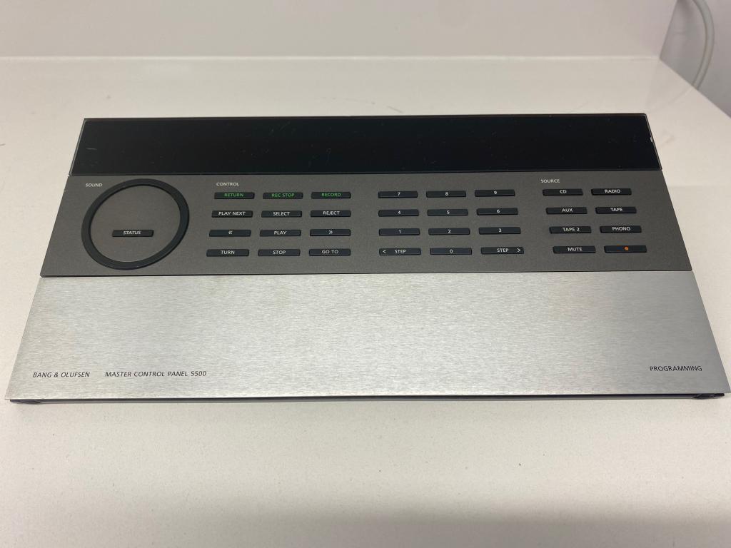 Bang & Olufsen Beomaster 6500, Beogram CD 6500, Master Control Panel ...