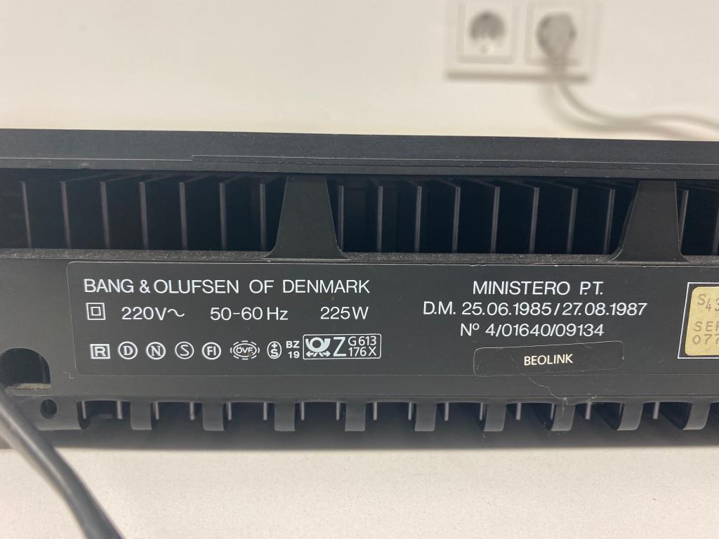 Bang & Olufsen Beomaster 6500, Beogram CD 6500, Master Control Panel ...