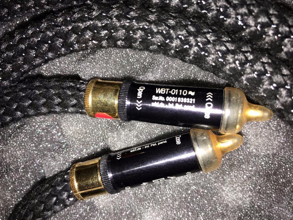 HMS Elektronik HMS Suprema RCA Ultra High Speed Signal Cable, 1m Stereo ...