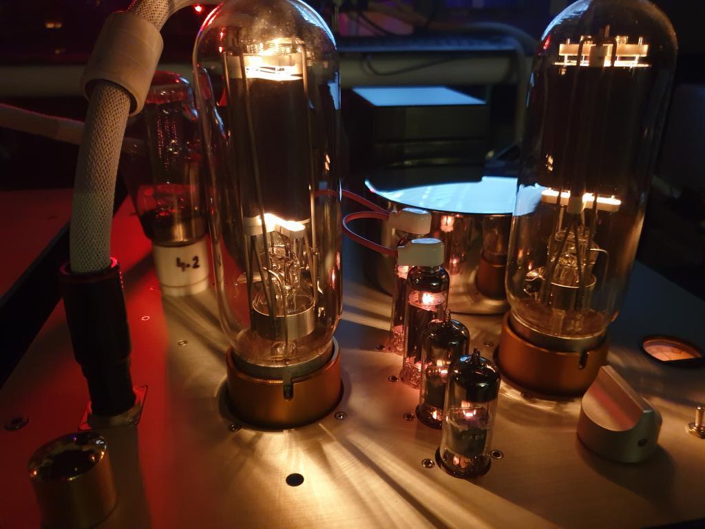 Lampizator Pair Pacific 211 TRUE BALANCED Mono Block Tube Amplifier ...