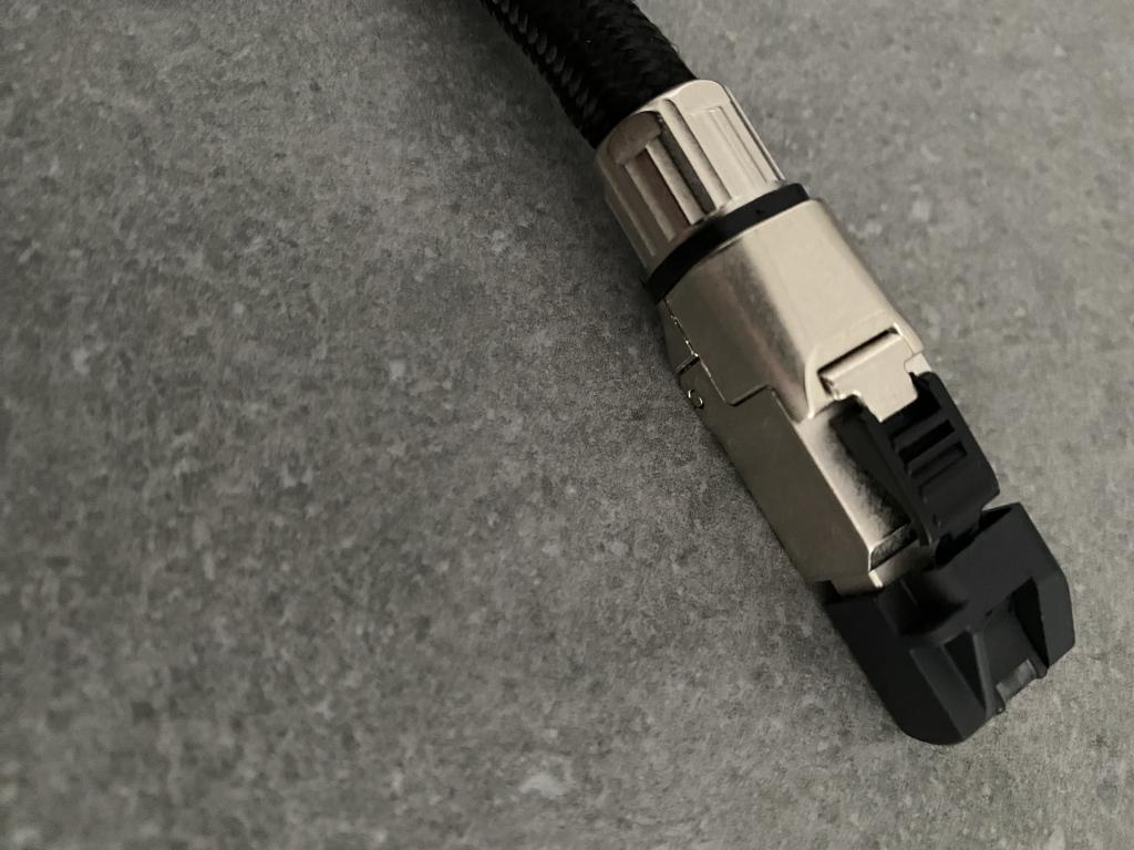 Ediscreation Reference Silver Ethernet cable Cat 8 in 1 m (8555476961 ...