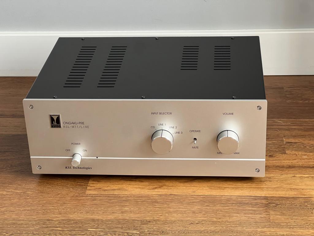 Kondo M77 line preamp (8572245178) | Gebrauchtgerät | Röhren ...