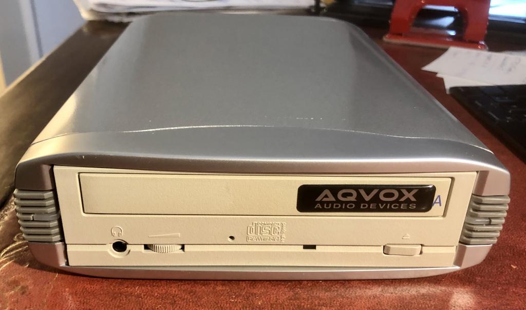 AQVox CD-Laufwerk HighEnd CD-Ripper / CD-Brenner CD only USB - Version ...
