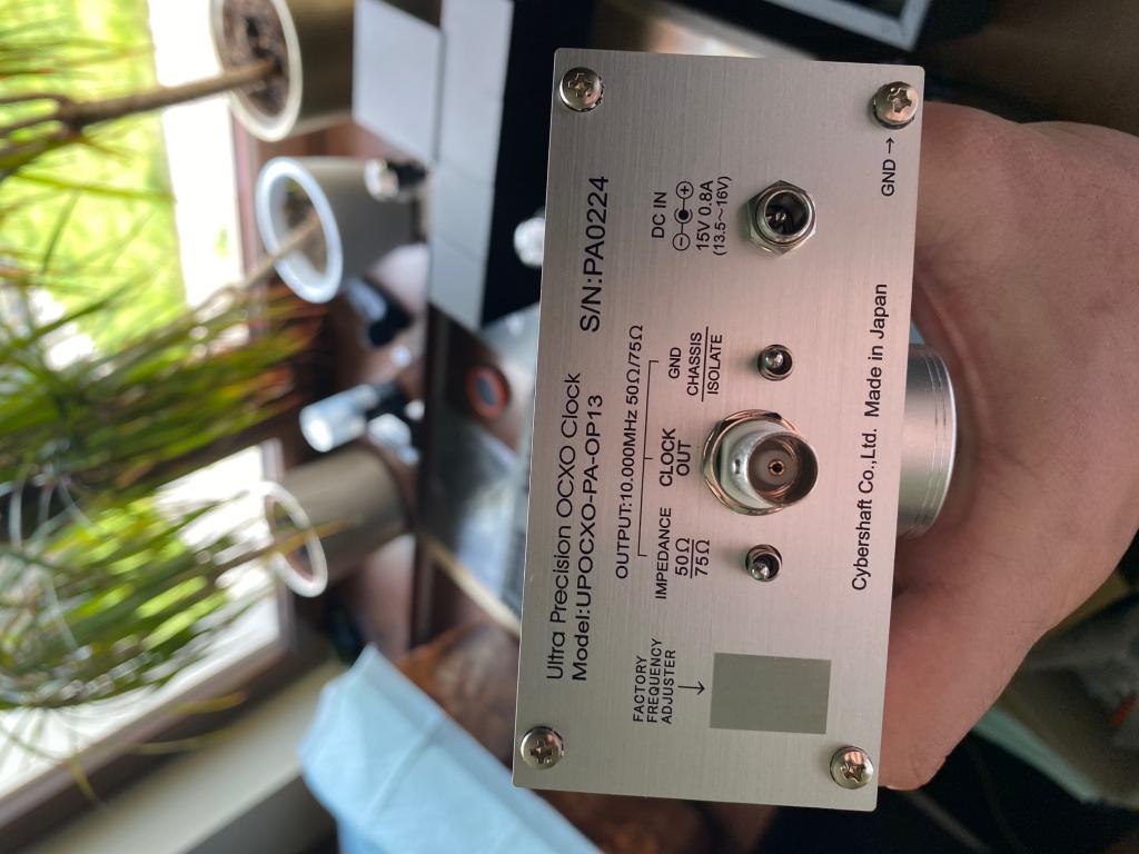 Cybershaft Cybershaft OCXO 10mhz OP14 with ultra high end PSU ...
