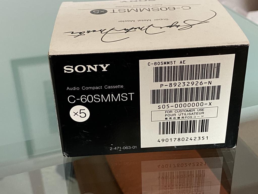 Sony Super Metal Master (9061412980) | Neugerät | Cassettenrecorder ...