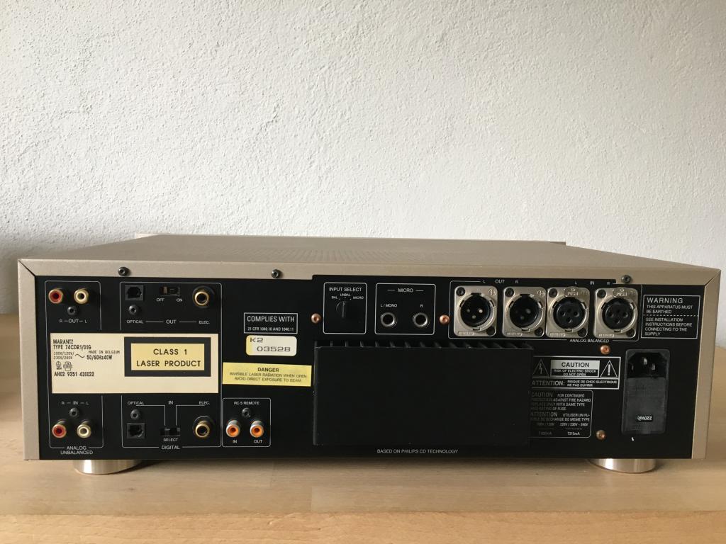 Marantz CDR 1 (9074173270) | Gebrauchtgerät | CD Recorder | Angebot auf ...