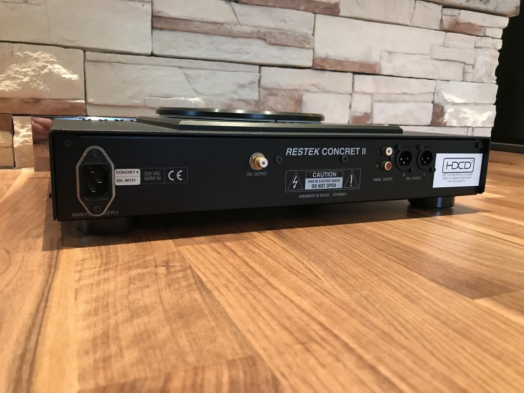 Restek CONCRET II CD Player HDCD * Rarität * (9148155501 ...