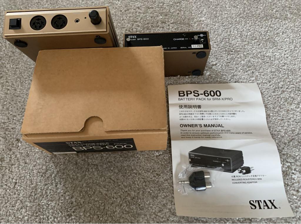 STAX Stax - SRM-X Pro - Verstärker mit Akku-Pack BPS-600 (9470540056 ...