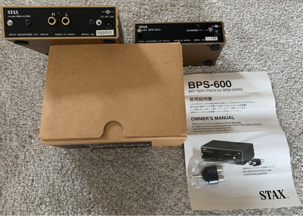 STAX Stax - SRM-X Pro - Verstärker mit Akku-Pack BPS-600 (9470540056 ...