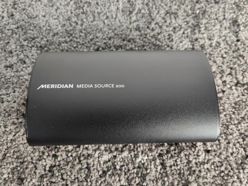 Meridian Meridian Media Source MS200 MS 200 Streamer in schwarz ...