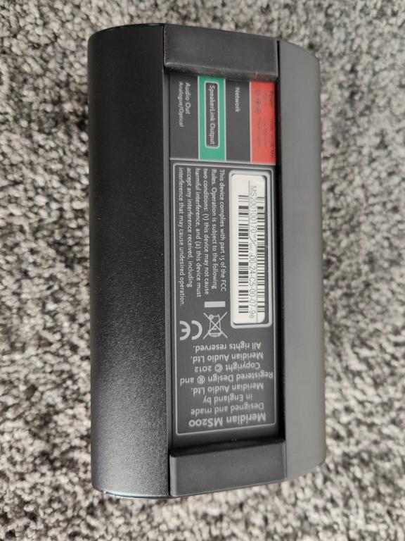 Meridian Meridian Media Source MS200 MS 200 Streamer in schwarz ...