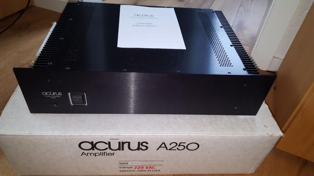 Acurus Acurus A250 2 Channel Stereo Power Amplifier-Mondial (9573662410 ...