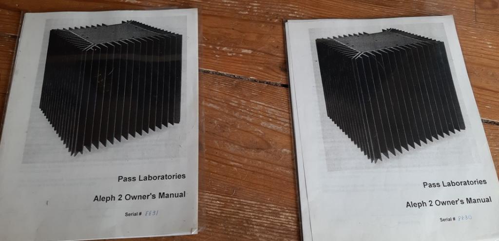 Pass Aleph 2 monoblock amplifiers (9742553054) | Gebrauchtgerät ...