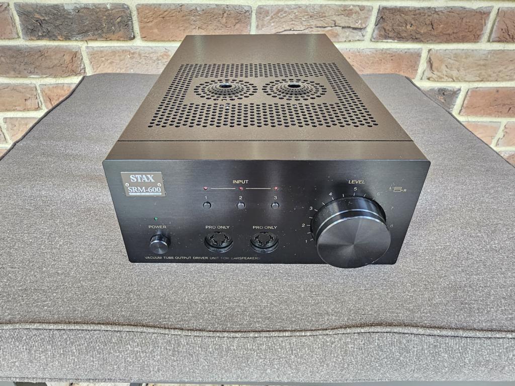STAX SRM-600 Limited - Tube Electrostatic Headphone Amplifier ...