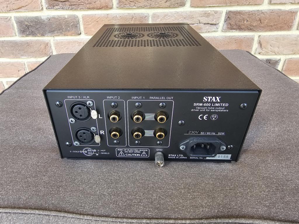 STAX SRM-600 Limited - Tube Electrostatic Headphone Amplifier ...
