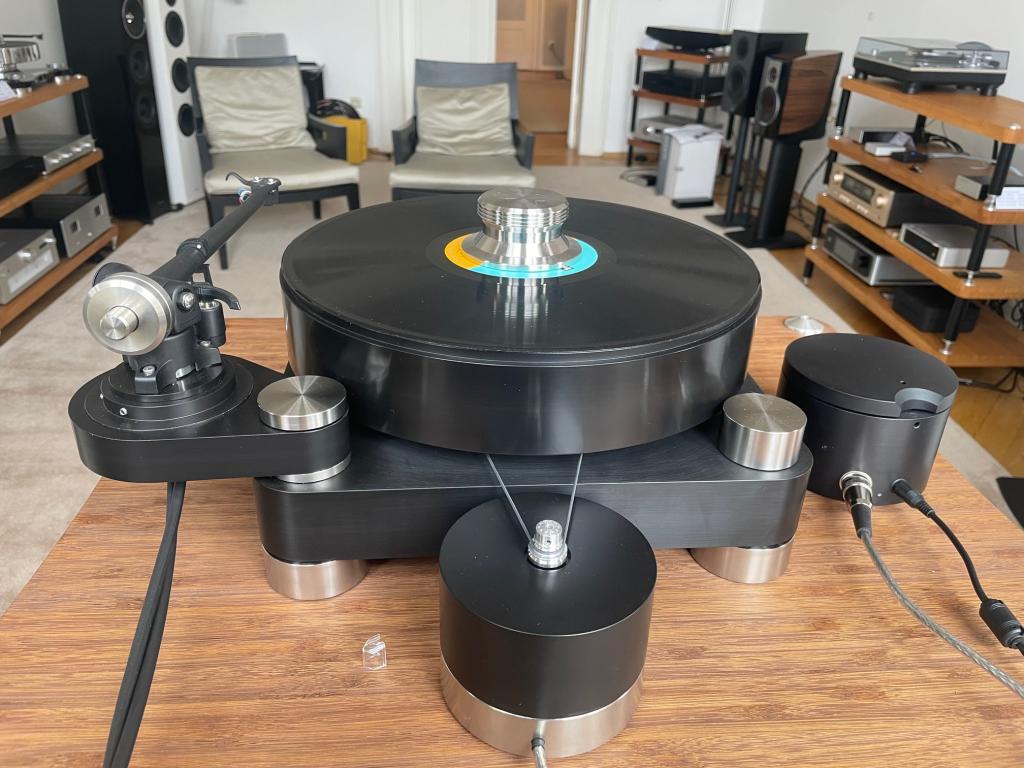 Transrotor Transrotor Massimo Nero TMD Plattenspieler (9857955490 ...