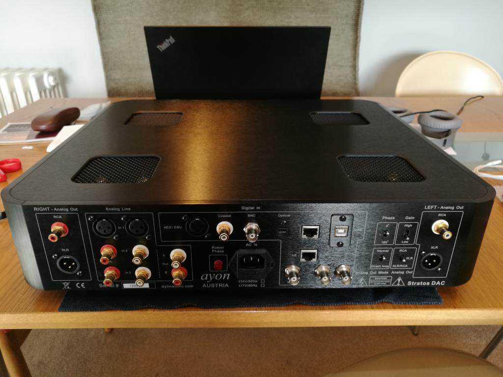 Ayon Audio Stratos DAC/Pre amplifier (9885999389) | Gebrauchtgerät | D ...