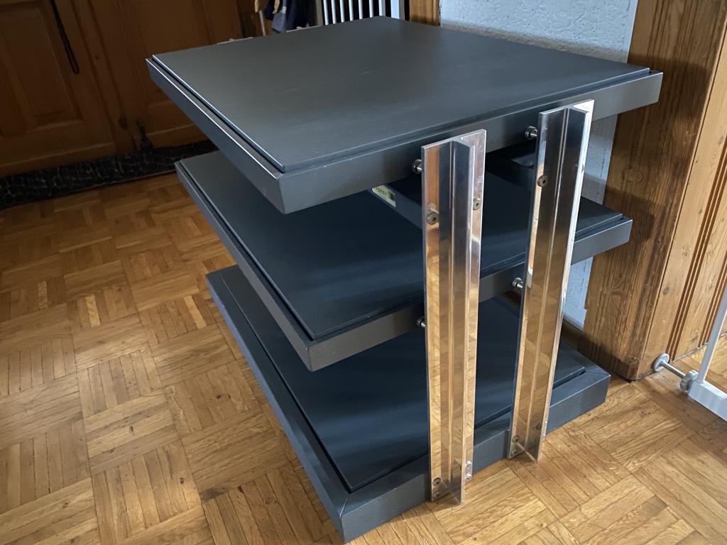 Pagode 2x Pagode Finite Element Racks Chrom - Schiefer grau (9898483760 ...